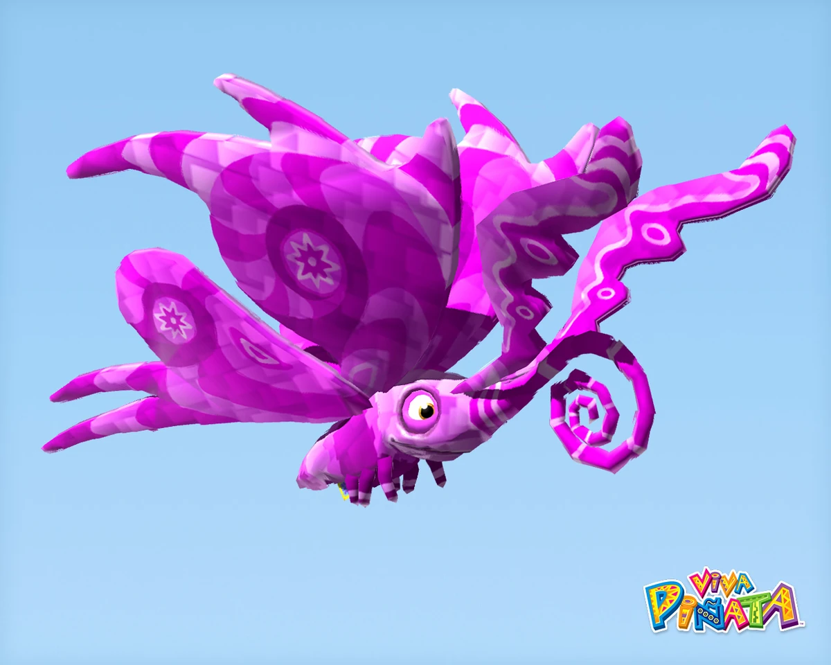 Pink Flutterscotch | Viva Piñata Wiki | Fandom