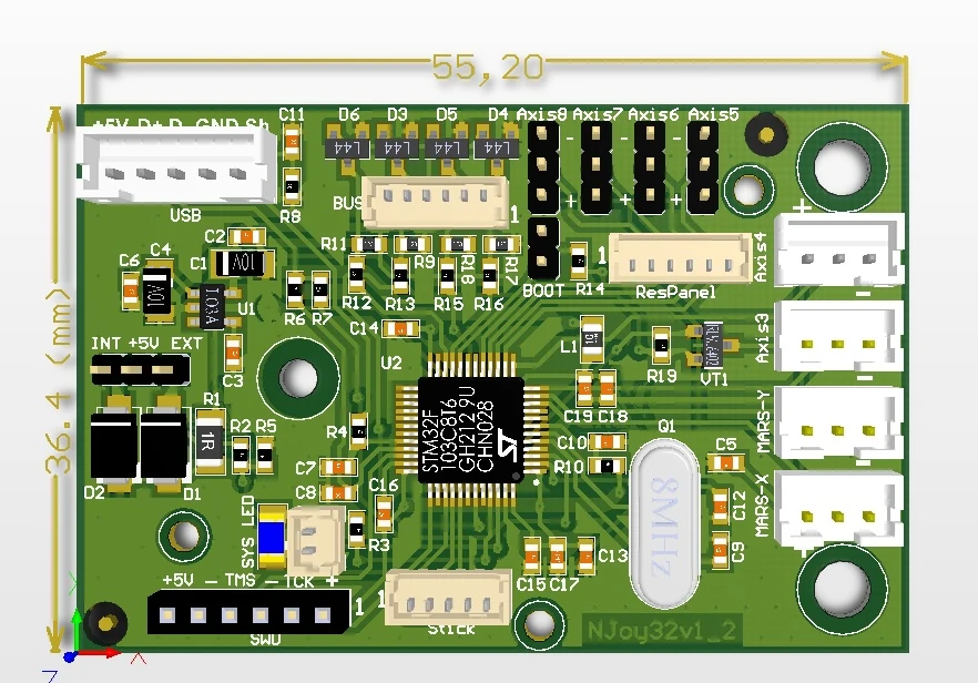 Серия контроллеров NJoy32 | VKB-pro Wiki | Fandom