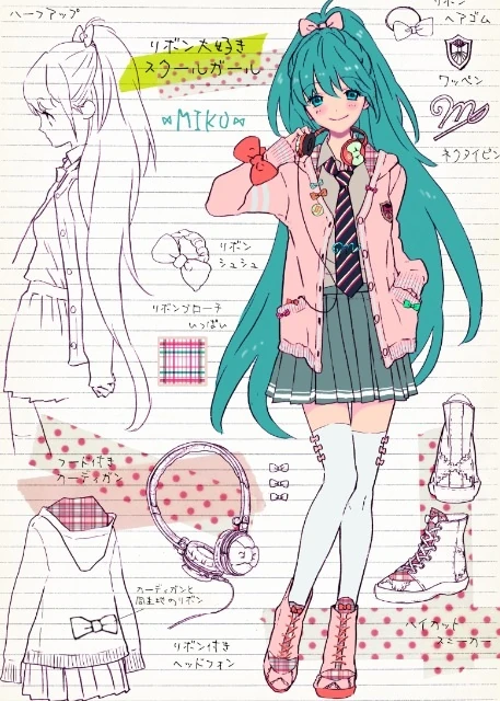 Category:Miku | Vocaloid fashion styles Wiki | Fandom