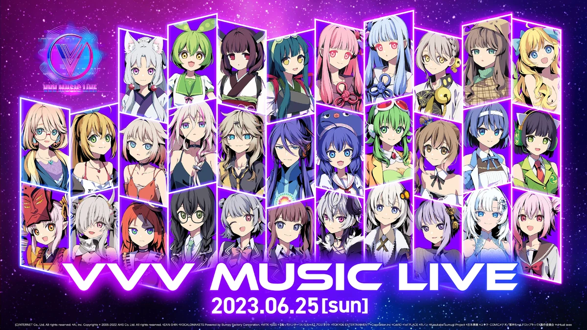 VVV MUSIC LIVE | Vocaloid Wiki | Fandom