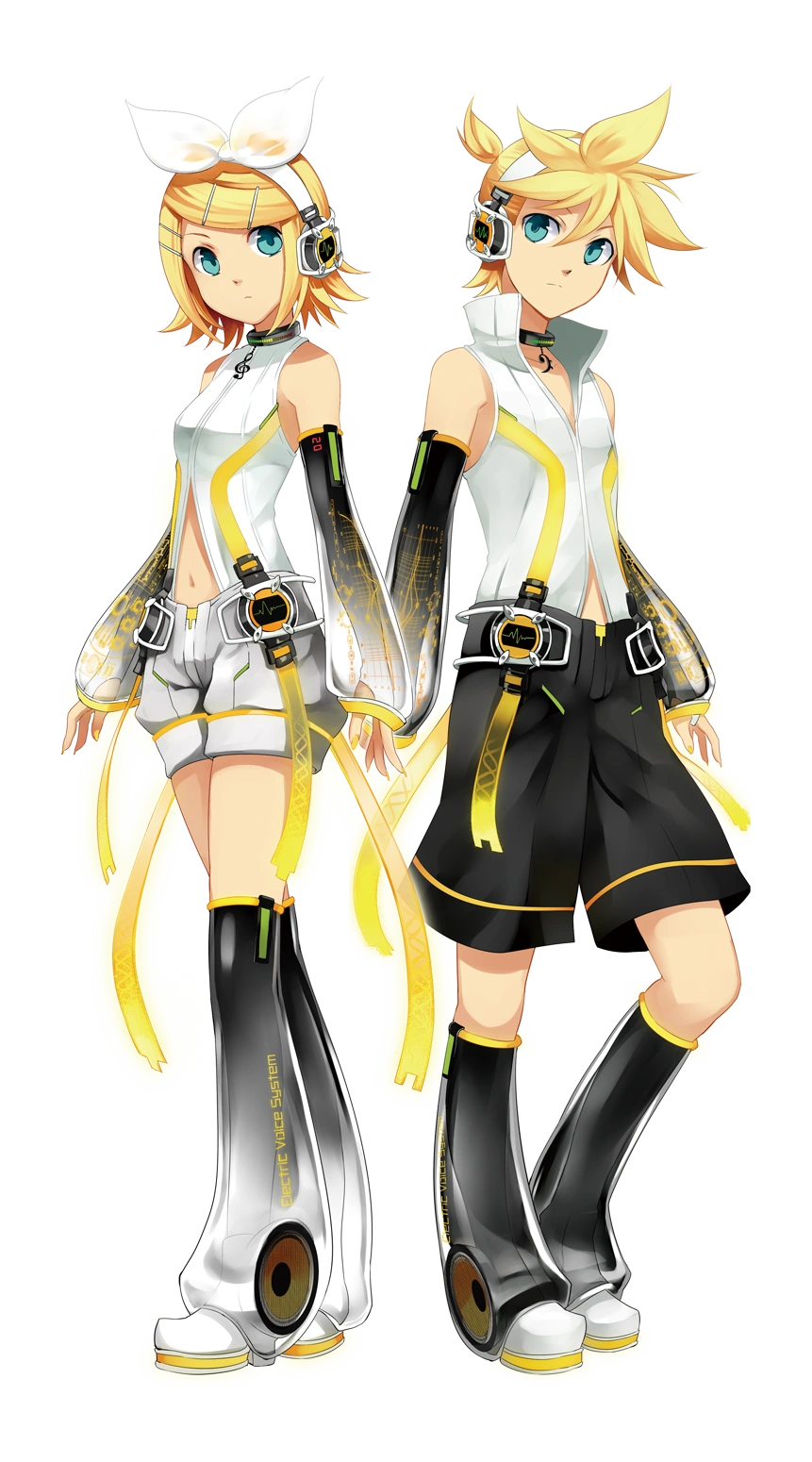 🍊Vocaloid V2 APPEND - Kagamine Rin🎶 Minecraft Skin