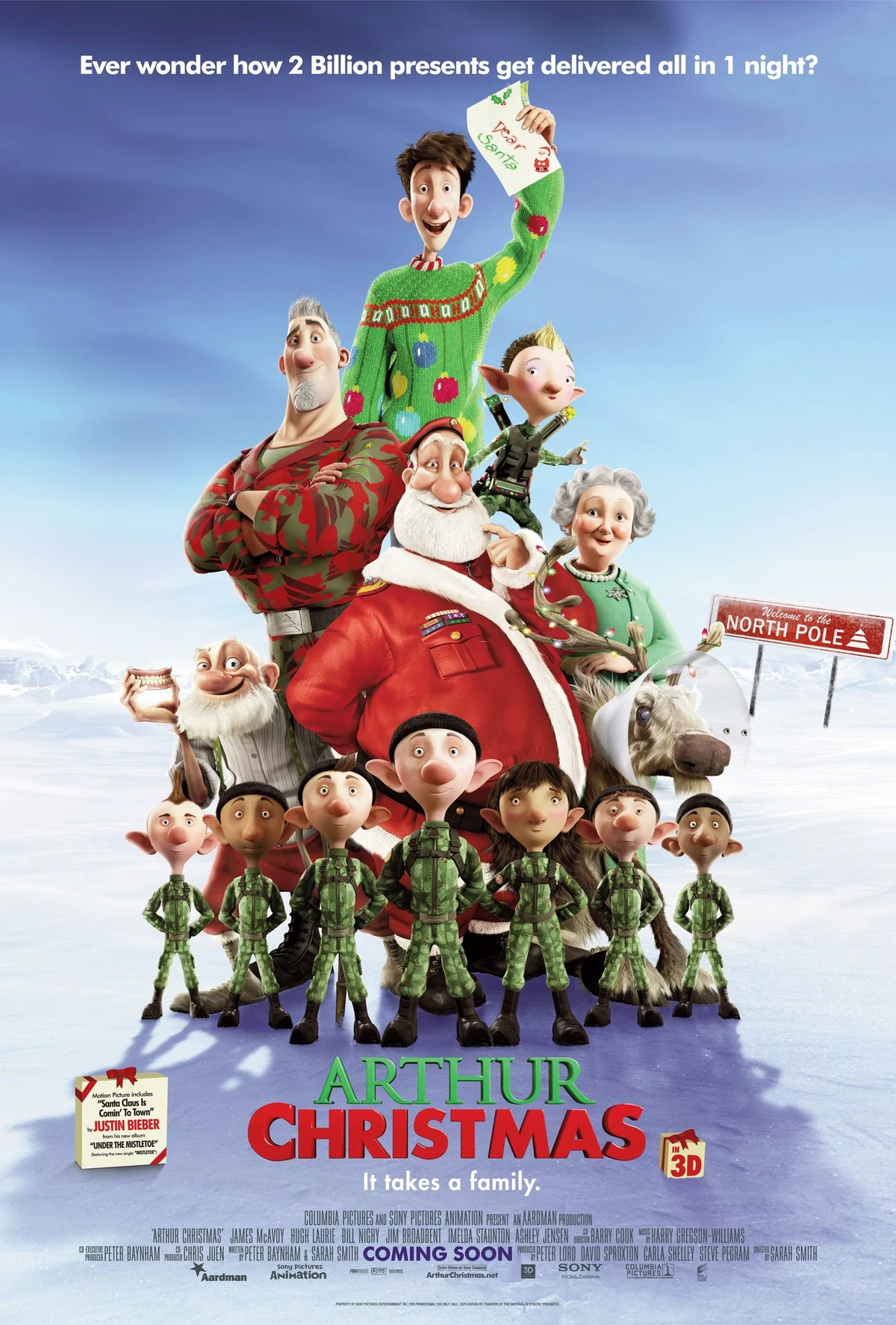 Arthur Christmas | Voice Actors from the world Wikia | Fandom