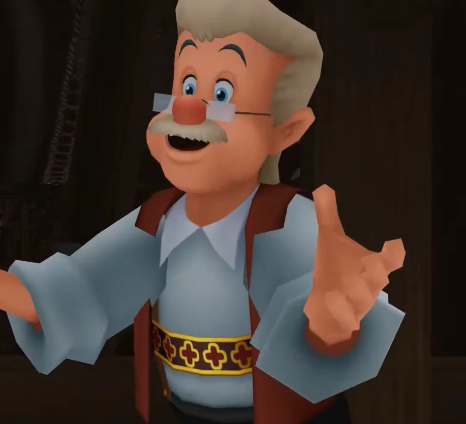 Geppetto (Kingdom Hearts 3D: Dream Drop Distance) | Voice Lines Wiki ...
