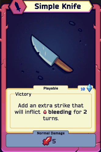 Simple Knife | Void Tyrant Wiki | Fandom