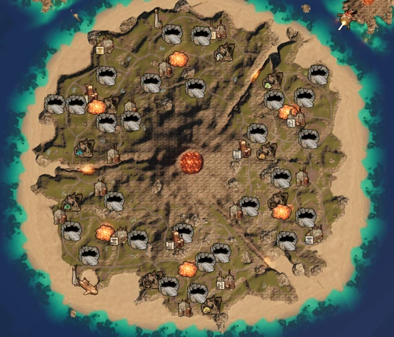 Map - Volcanoids Wiki