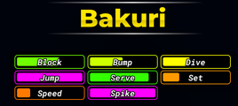 Bakuri | Volleyball Legends Wiki | Fandom