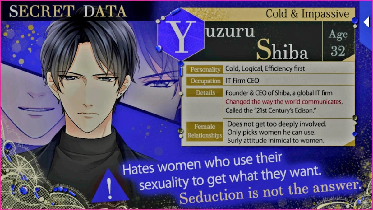 Yuzuru Shiba | Voltage Inc Wiki | Fandom