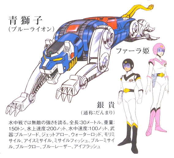 Blue Lion (Golion) | Voltron Wiki | Fandom