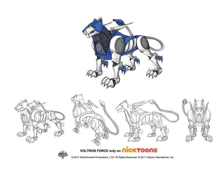 voltron black lion coloring page