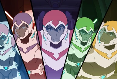 Caracteres De Forca Voltron Azul