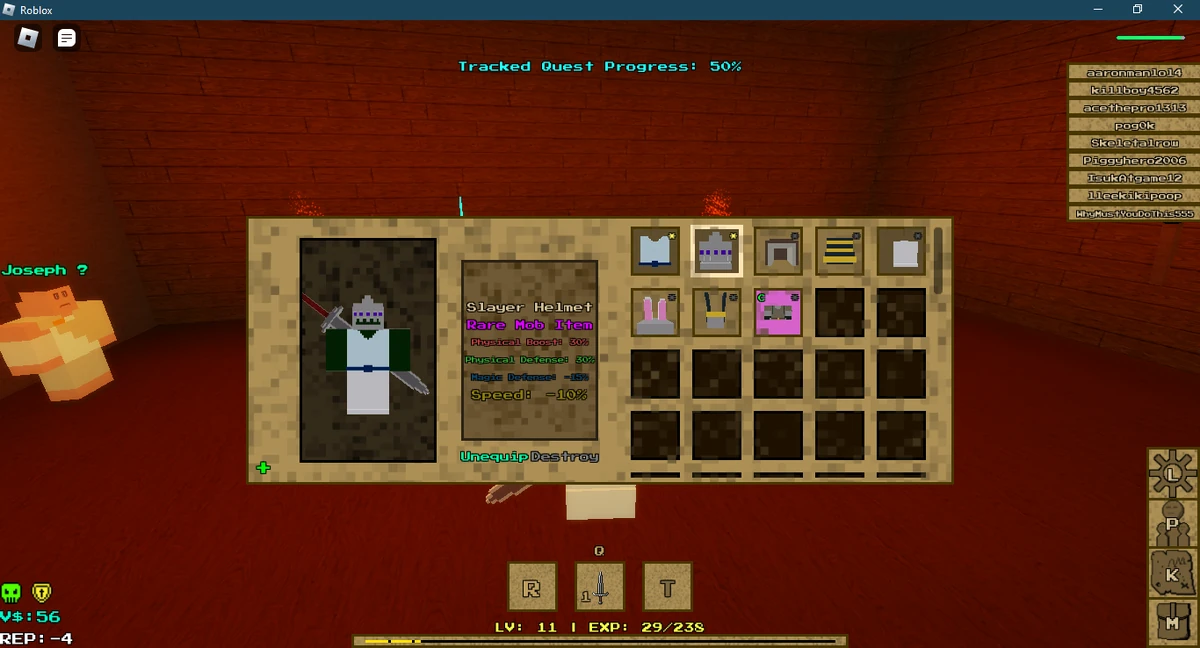 Slayer Helmet | VoxlBlade RPG Wiki | Fandom