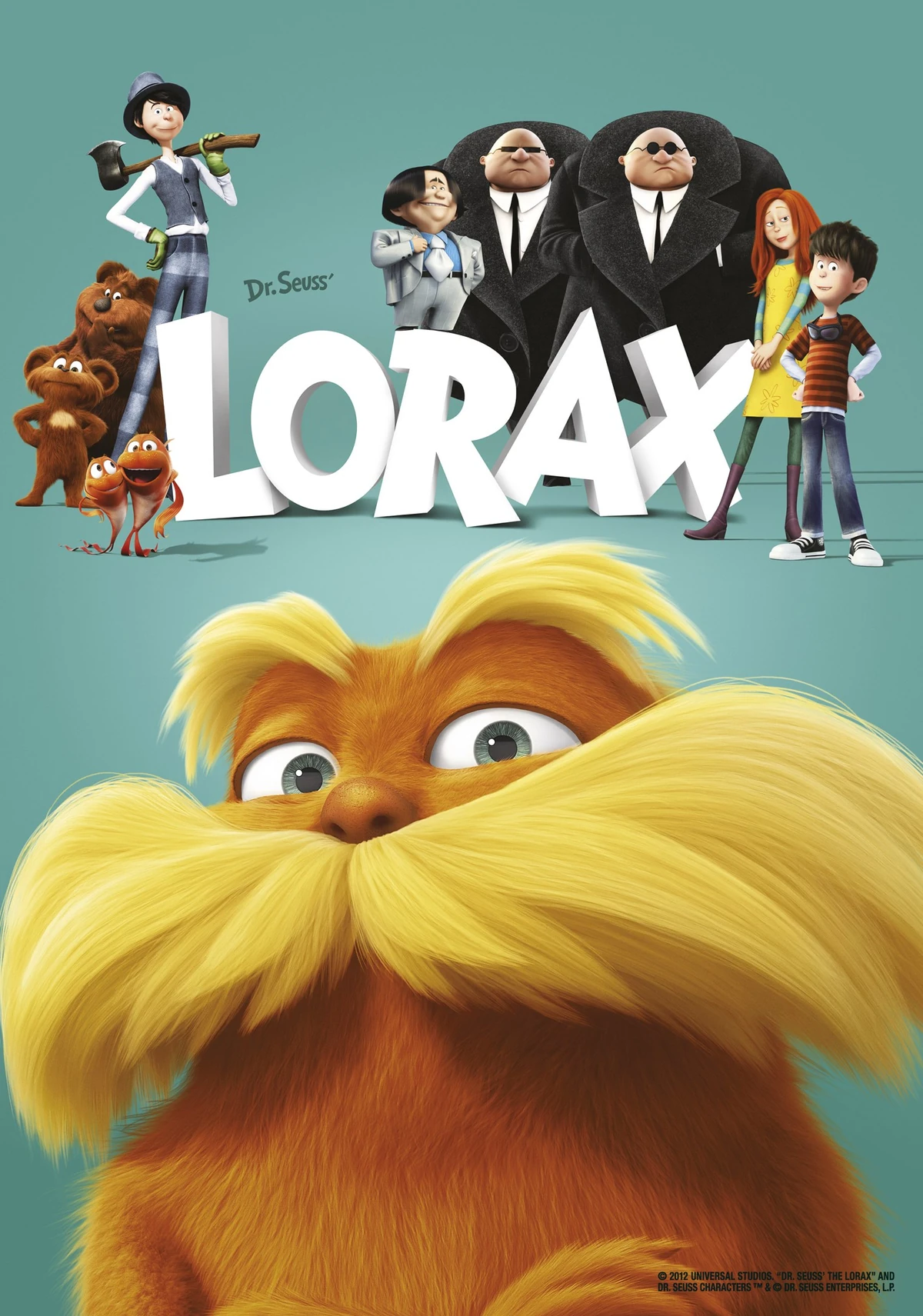O Livro Lorax Carrega The Lorax