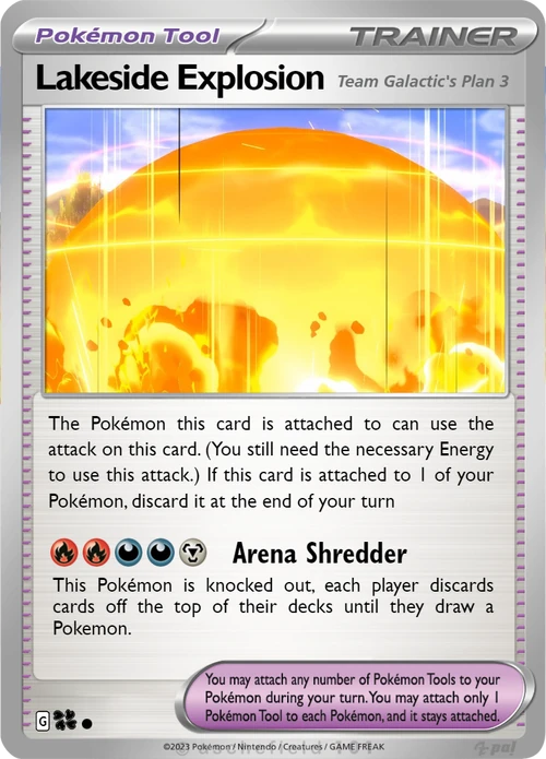 Lakeside Explosion - /vp/55141430 | /vp/ Pokémon Card Faking Contest ...