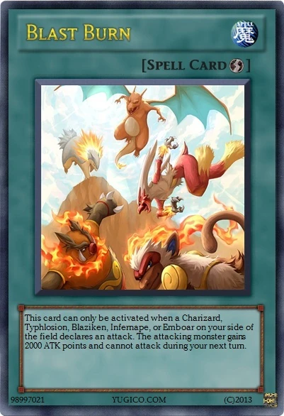 Blast Burn | /vp/ makes a TCG Wiki | Fandom