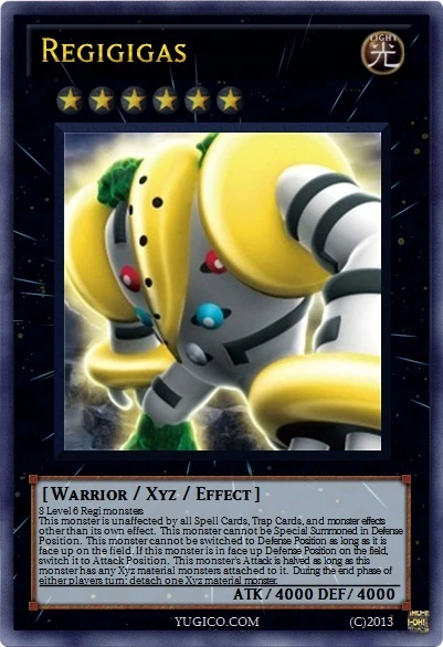 Regigigas | /vp/ makes a TCG Wiki | Fandom