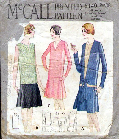 VPLL ~ MCCALL PATTERN 5140 (1920) | Vintage Pattern Lending Library ...