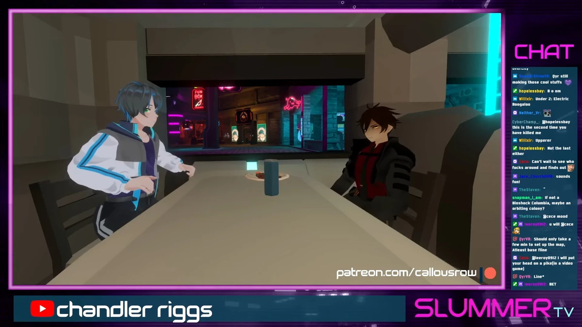 Neon Divide SlummerTV Podcast | VRChat Legends Wiki | Fandom