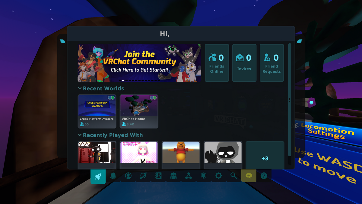 Main Menu | VRChat Wikia | Fandom