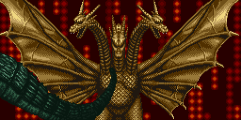 Super Godzilla Sprites