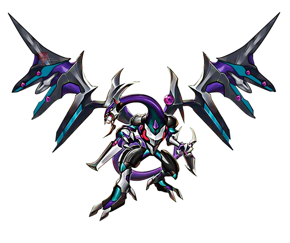 how to draw dark rebellion xyz dragon