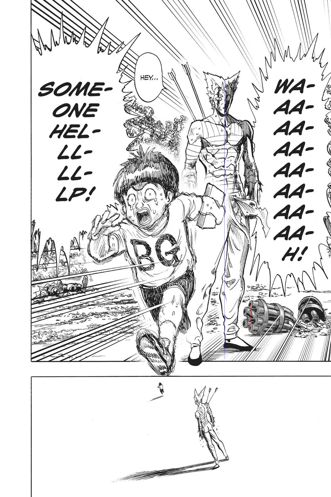 User blog:MrTayman616/One-Punch Man - Garou deflects Death Shower | VS ...