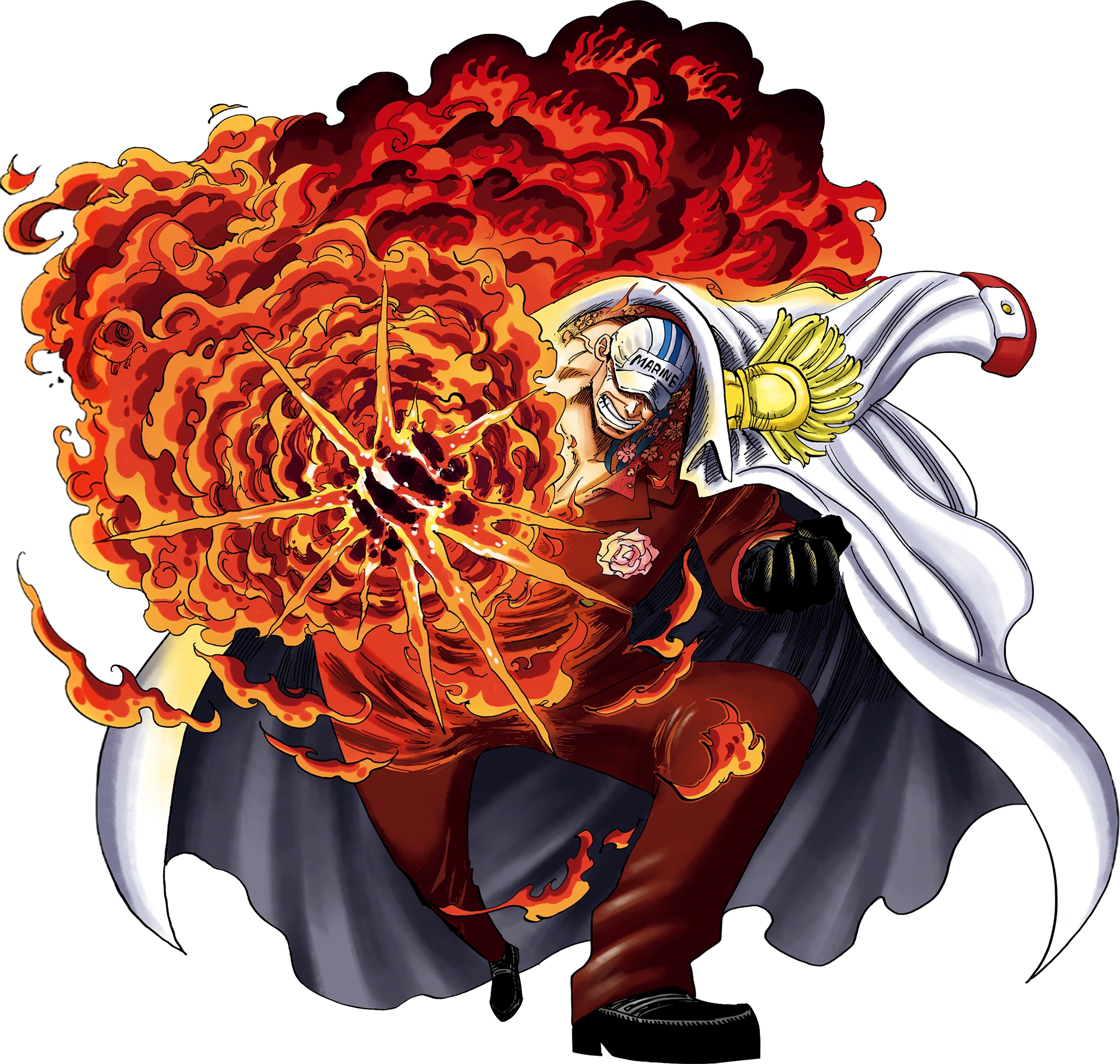 Admiral Akainu One Piece