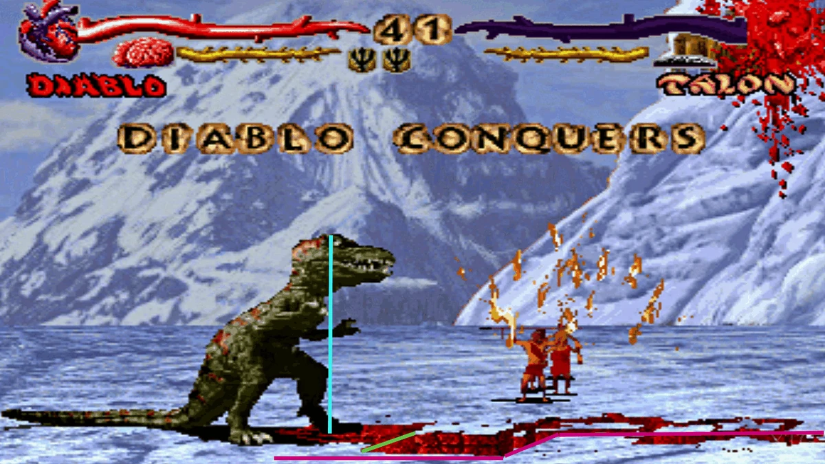 User blog:SamanPatou/Primal Rage/Diablo's "Infernal" Fatality | VS ...