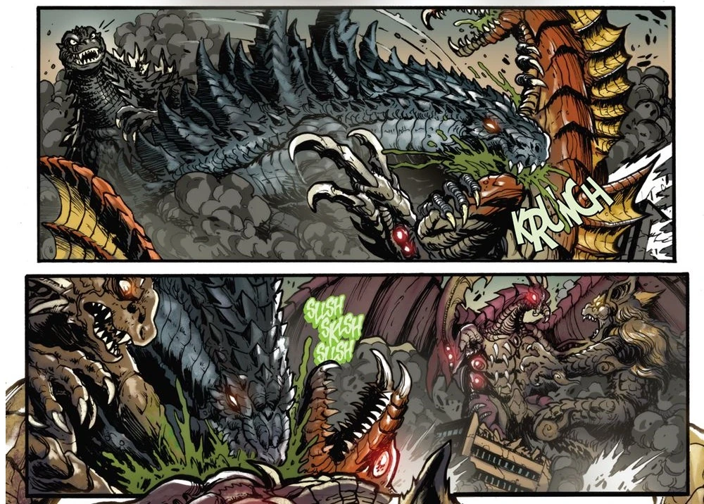 Zilla Vs Godzilla Comic