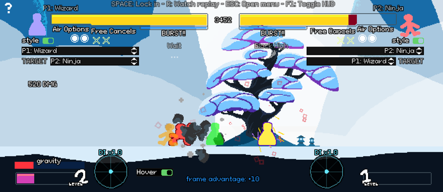 User blog:AlternateSlasher/Ninja destroys wizard's rock (YOMI Hustle ...