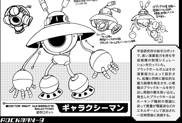 User blog:Migue79/Mega Man (Megamix-Gigamix): Galaxy Man's Black Hole ...