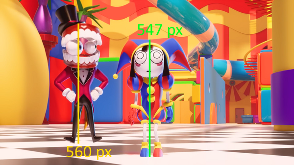 User blog:TheShape03/Height of The Amazing Digital Circus characters ...