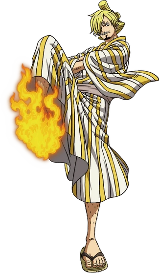 Sanji Timeskip Achtergrond