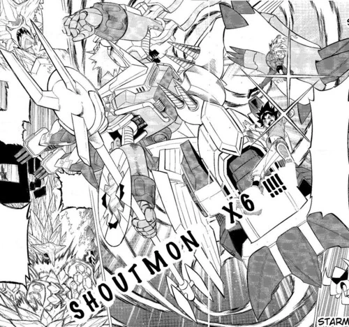 Digimon Shoutmon X6