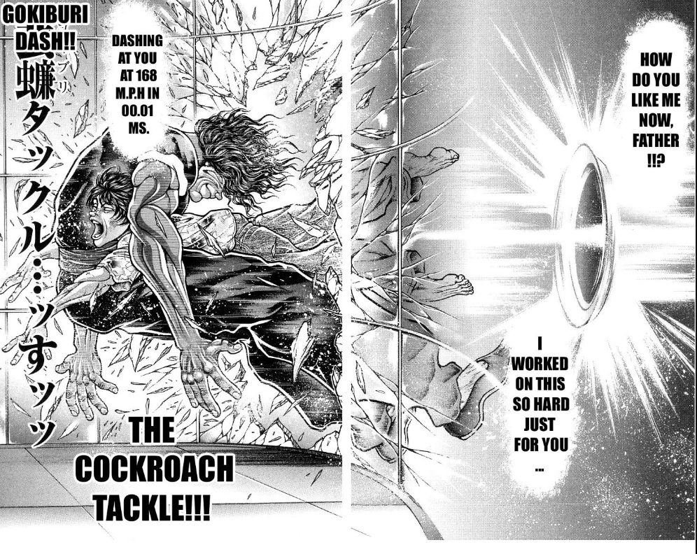 User blog:Jigoshi/The force of Baki's Cockroach Dash | VS Battles Wiki ...