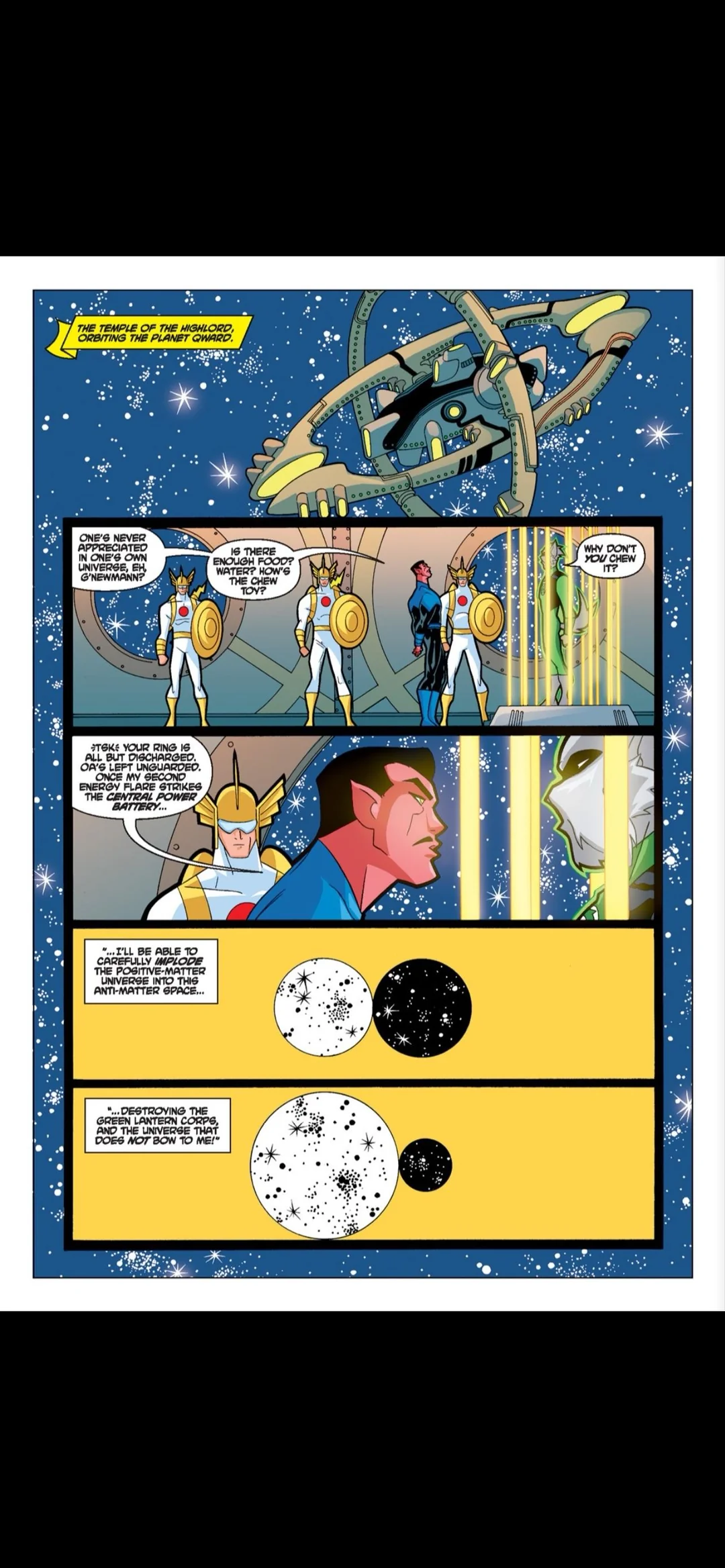 User blog:Rex Eckles/DCAU Comic Green Lanterns Are Anti-Anti-Matter ...