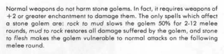 Guarding an abnormality (Stone Golem vs Dimensional Refraction Variant ...