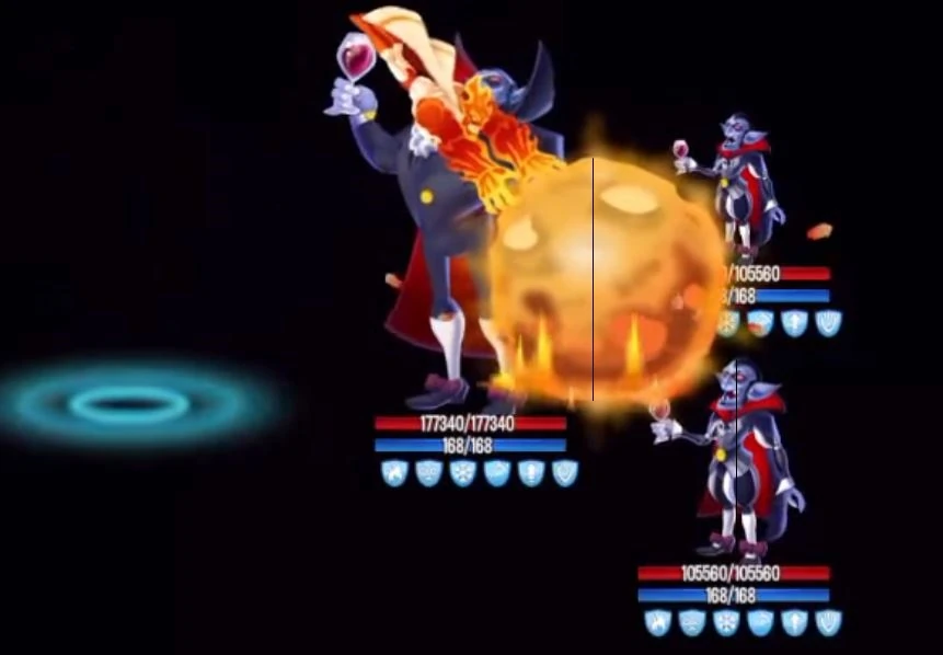 User blog:DMUA/Monster Legends:The Firestorm yeets a meteor at a fool ...