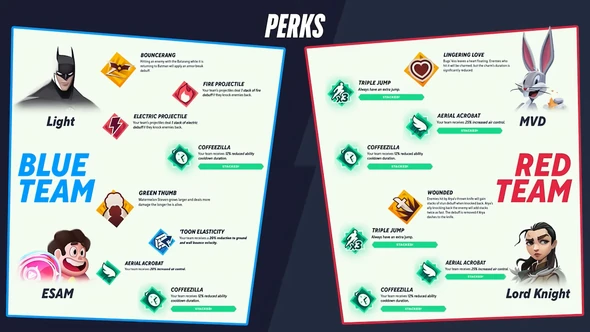 Multiversus Common Perk Abilities | VS Battles Wiki | Fandom