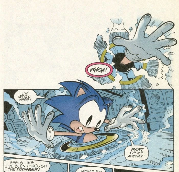 User blog:ElixirBlue/Archie Sonic resist Existence Erasure in Base | VS ...