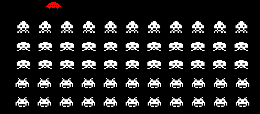 Space Invaders Sprite Sheet