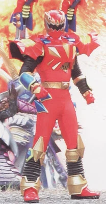 Power Rangers Dino Thunder Red Ranger Battlizer