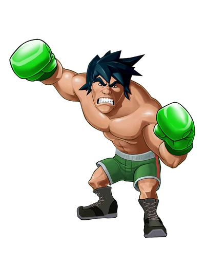 how to draw little mac from punch out