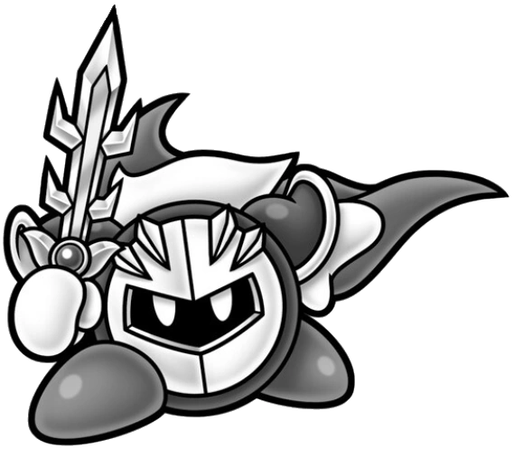 how to draw meta knight from kirby