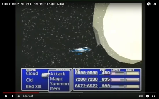 User blog:Migue79/Final Fantasy 7: Supernova Comet Speed | VS Battles ...