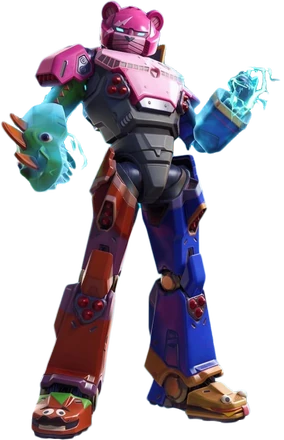 how to draw the mecha team leader