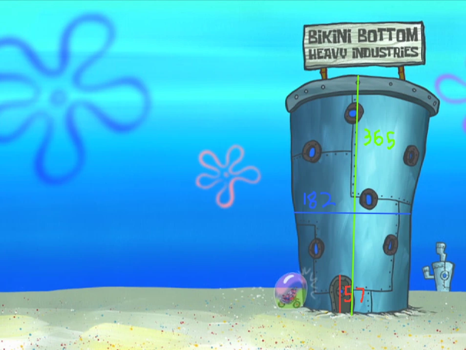 Bikini Bottom Buildings