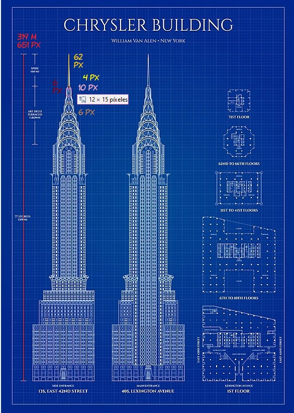 Chrysler Building Blueprint