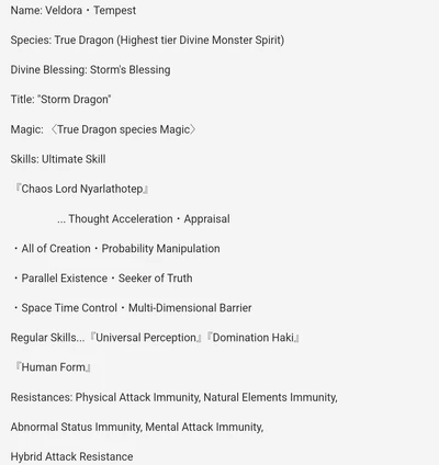 User blog:Atoek D Alang/Veldora Tempest Respect Thread | VS Battles ...