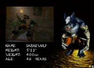 Sabrewulf (Classic) | VS Battles Wiki | Fandom