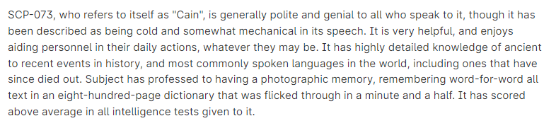 User blog:Napoleondevious/scp 073 reaction and perception speed ...